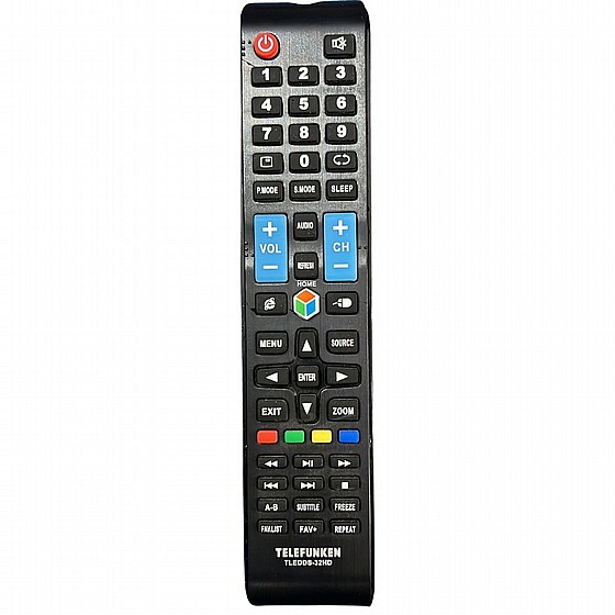 שלט לטלוויזיה TELEFUNKEN TLEDDS-32HD-טלפלד 077-3356525