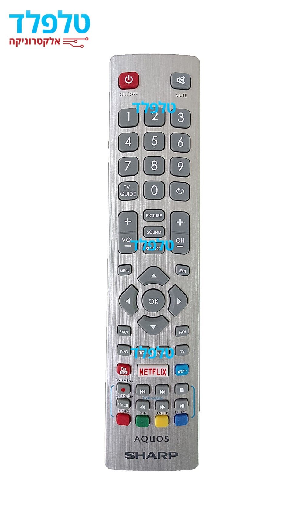 שלט לטלוויזיה HISENSE-טלפלד 077-3356525