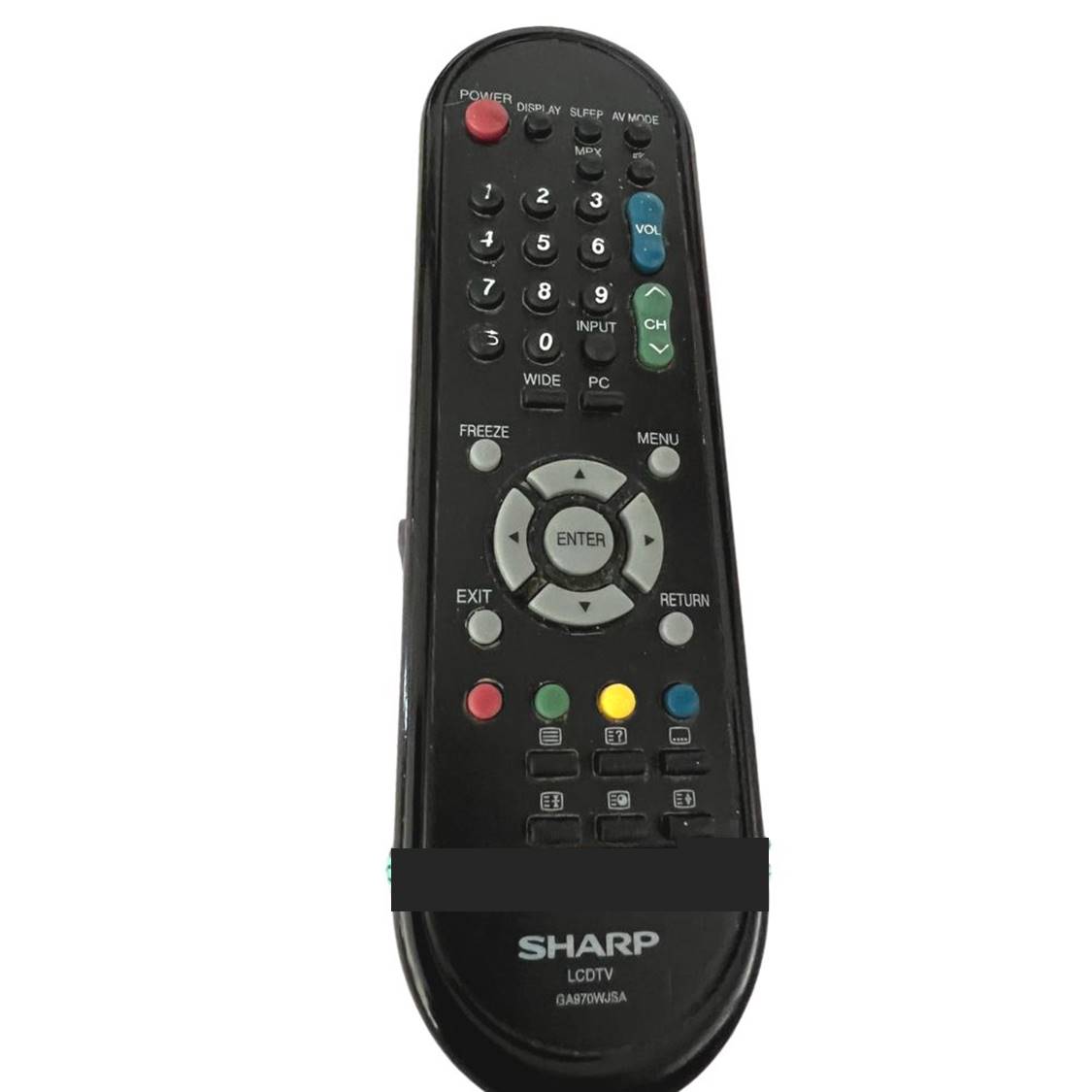 שלט לטלוויזיה SHARP GA970WJSA -טלפלד 077-3356525