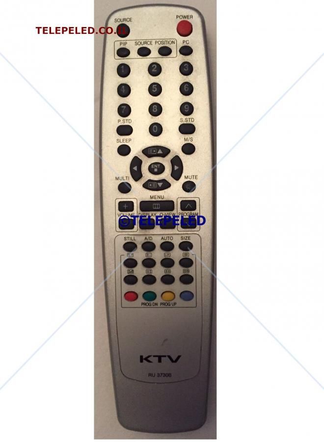 שלט לטלויזיה KTV PLASMA LED LCD | שלטים לטלוויזיה | טלפלד | Telepeled