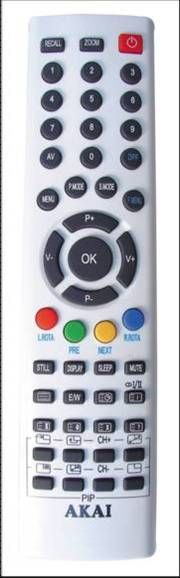 שלט AKAI לפלזמה LCD | שלטים לטלוויזיה | טלפלד | Telepeled